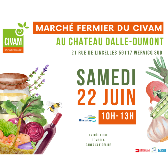 Marché Fermier du CIVAM - Ville de Wervicq-sud